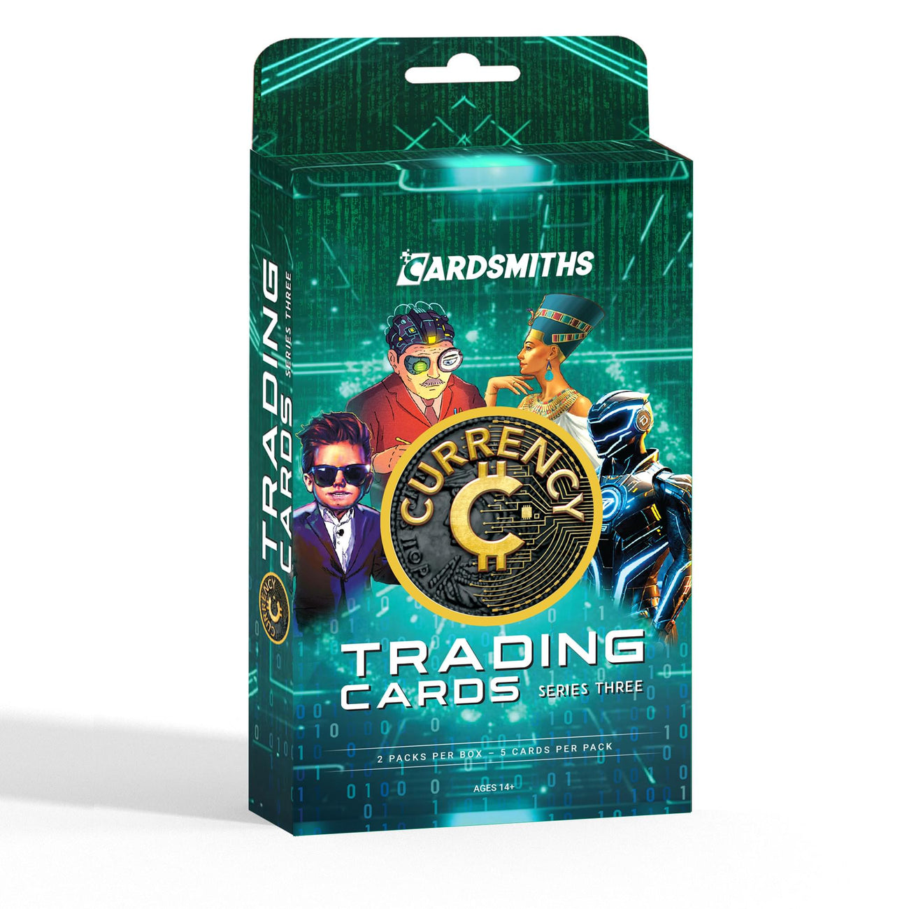 Currency Series 3 Trading Cards Collector Box | 2-Packs