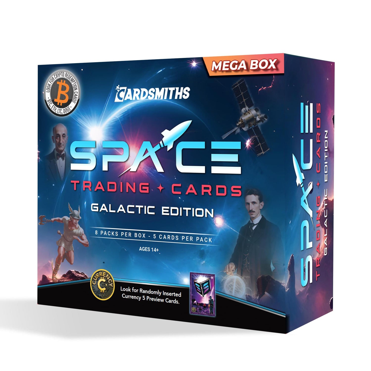 SPACE: Galactic Edition Trading Cards 8-Pack Mega Box